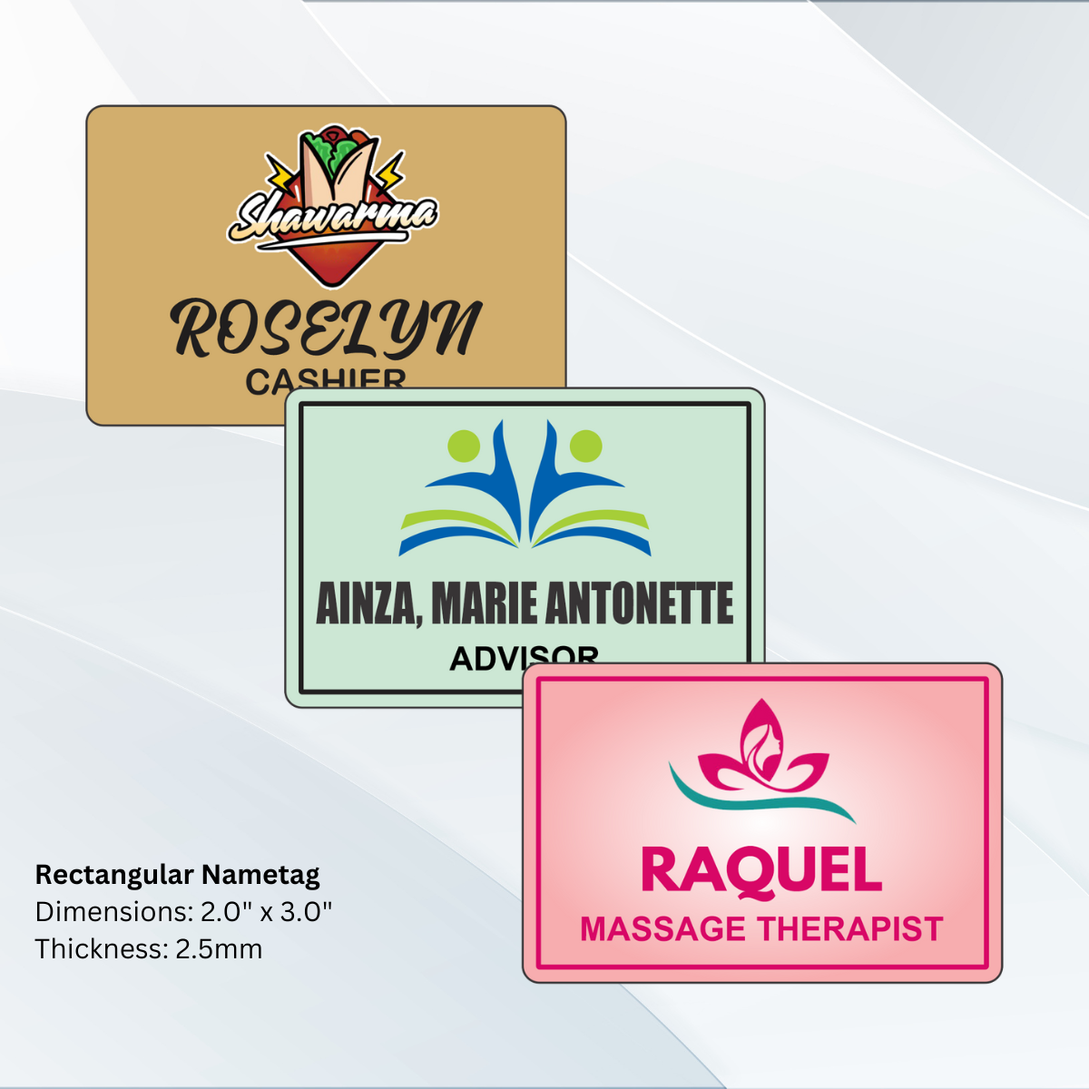 Acrylic Nametag Maker | Design your own Nametag – Jay C. Designs