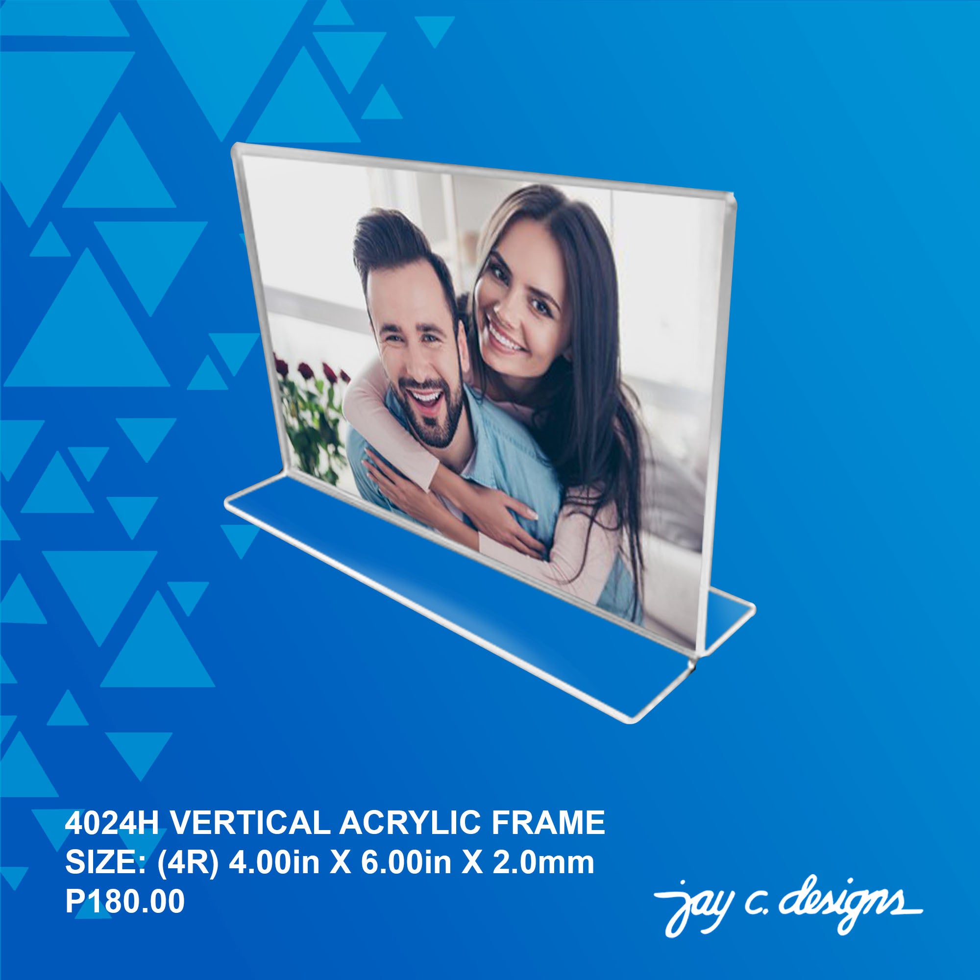 Acrylic Frame Philippines - Vertical Frame – Jay C. Designs