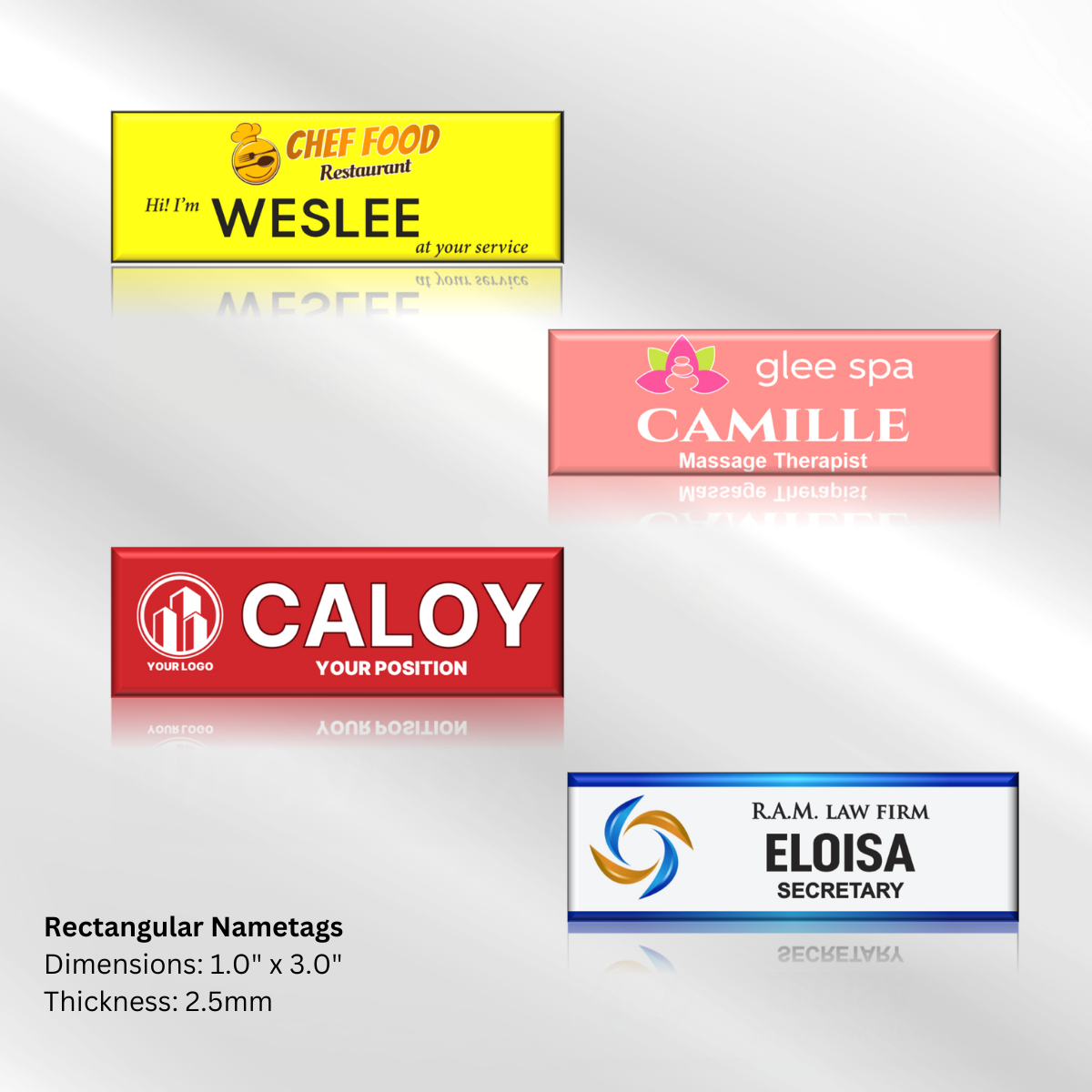 High-Quality Acrylic Nametags in the Philippines – Jay C. Designs