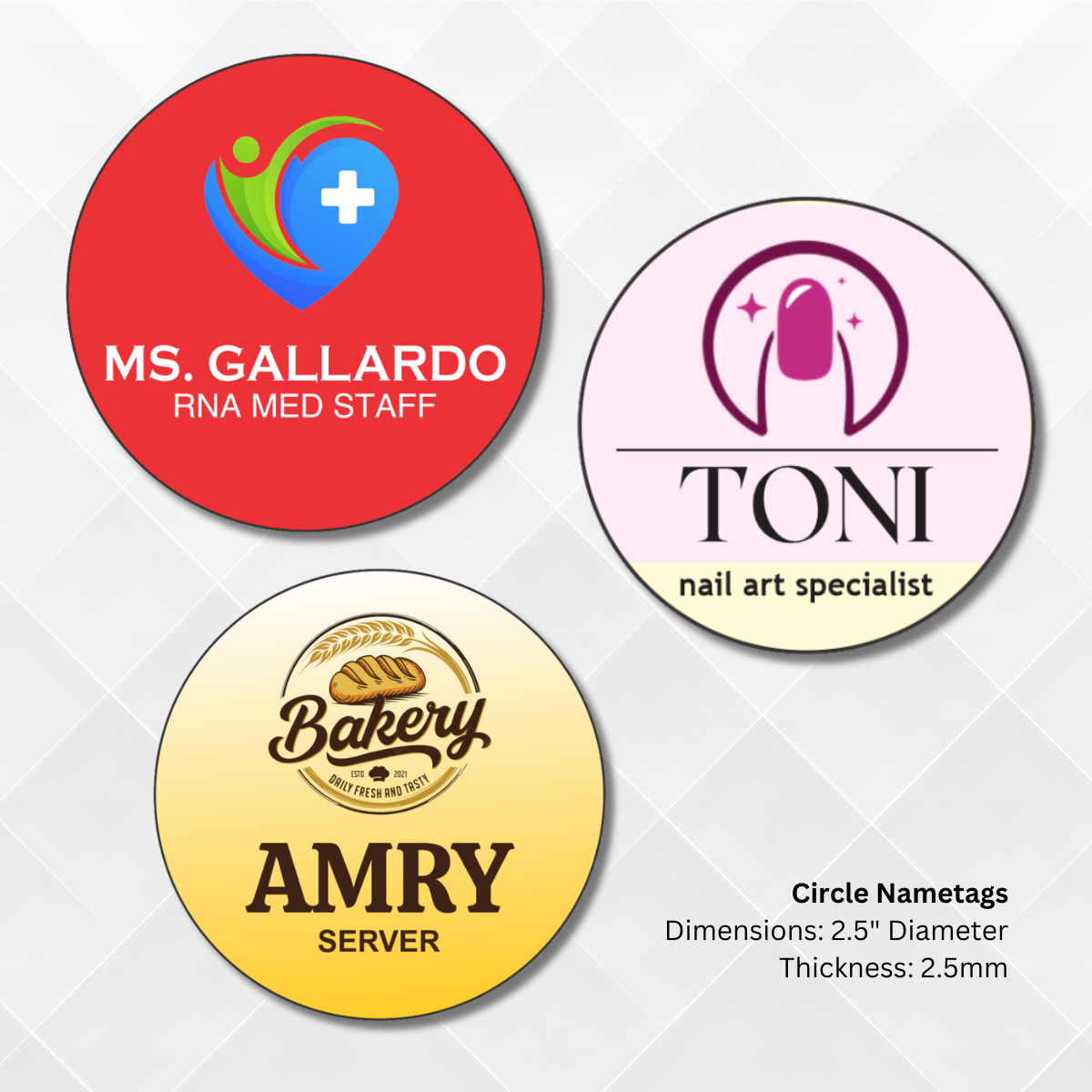 Personalized Nametags Supplpier – Jay C. Designs