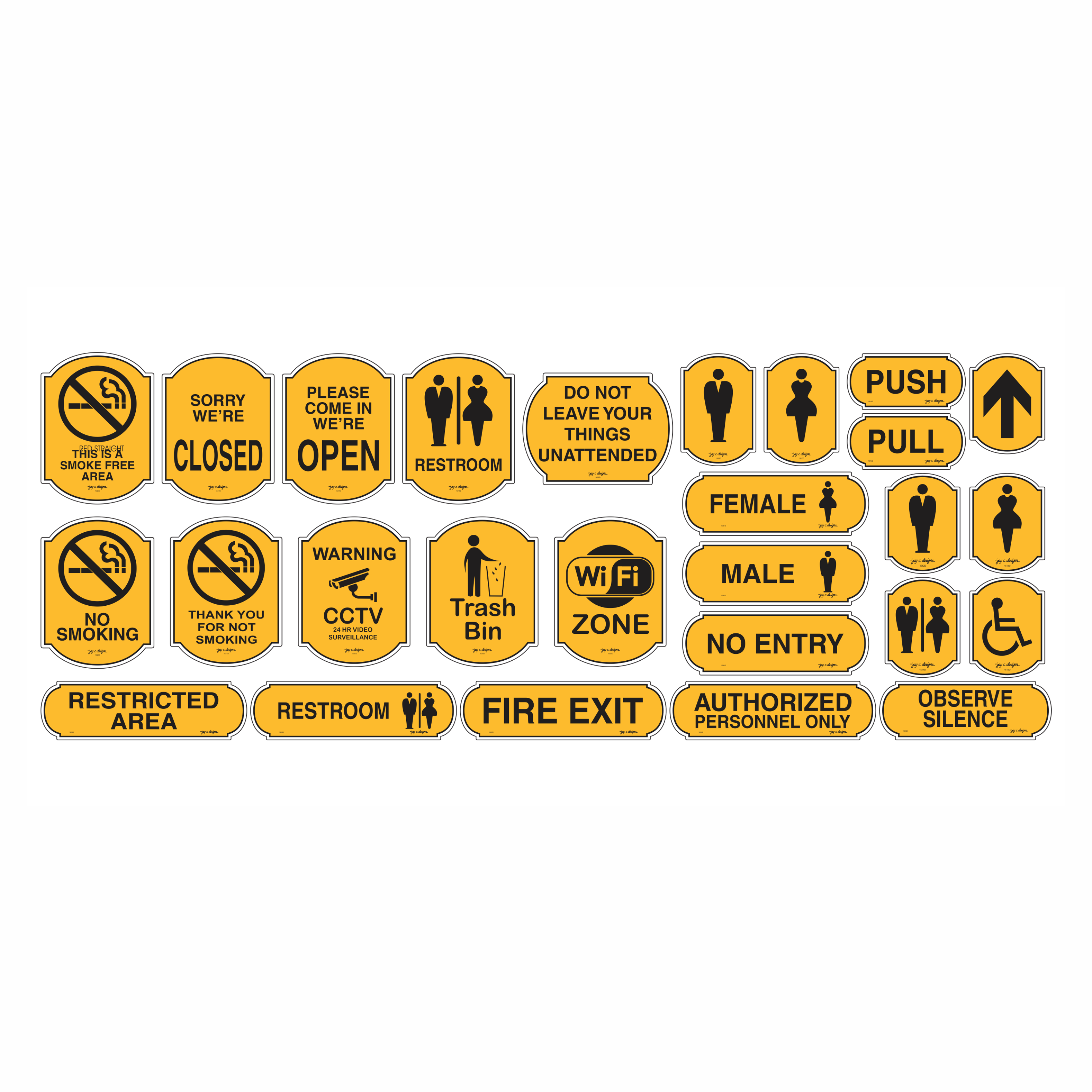 Acrylic Signage Philippines - Ovaline Series – Jay C. Designs