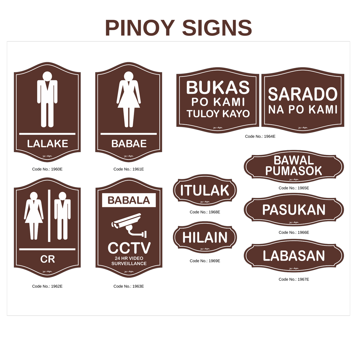 Acrylic Signage - Pinoy Signs — Jay C. Designs