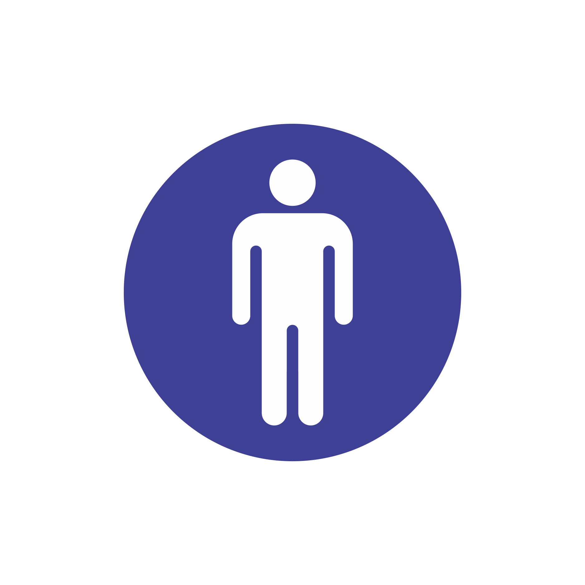 Acrylic Filipino Signage - Palikuran Lalake (Bilog) – Jay C. Designs