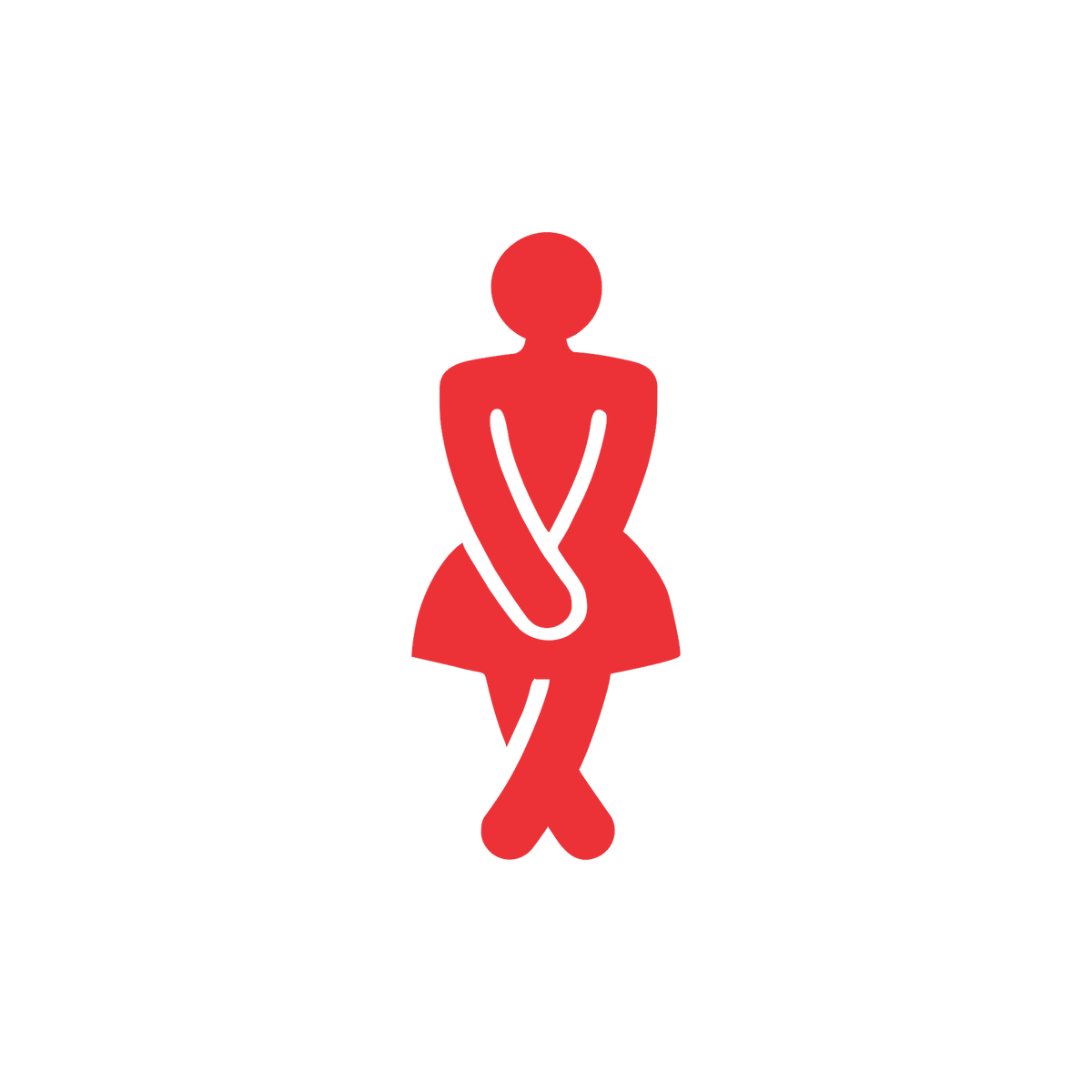 Acrylic Filipino Signage - Palikuran Babae (Cutout) V2 — Jay C. Designs