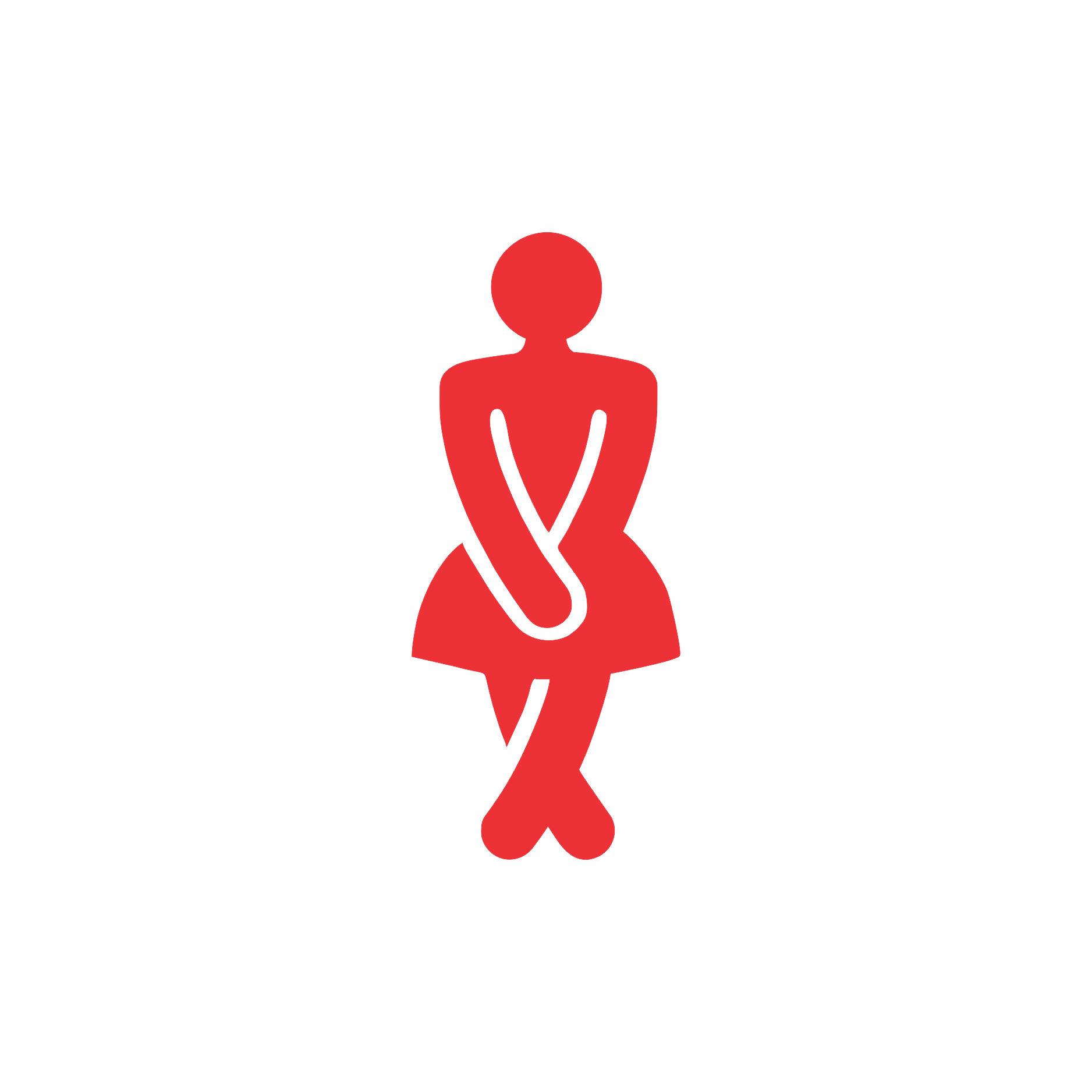 Acrylic Filipino Signage - Palikuran Babae (Cutout) V2 — Jay C. Designs