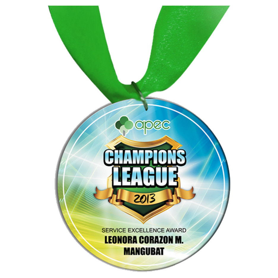 Acrylic Medals Supplier Philippines — Jay C. Designs