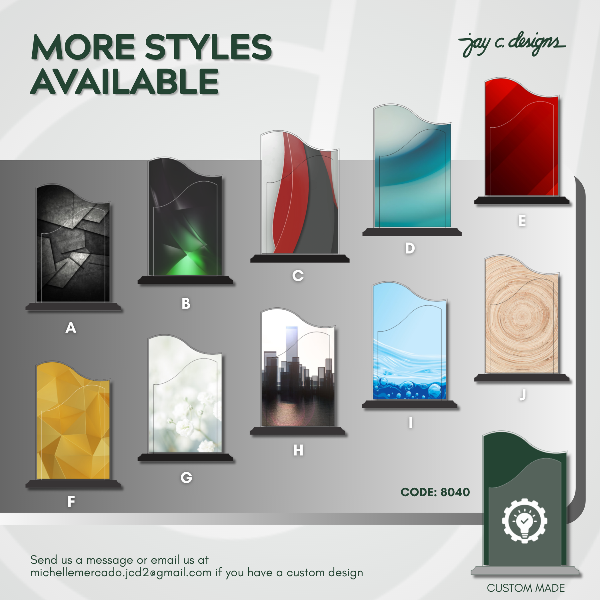Plaques Philippines — Jay C. Designs