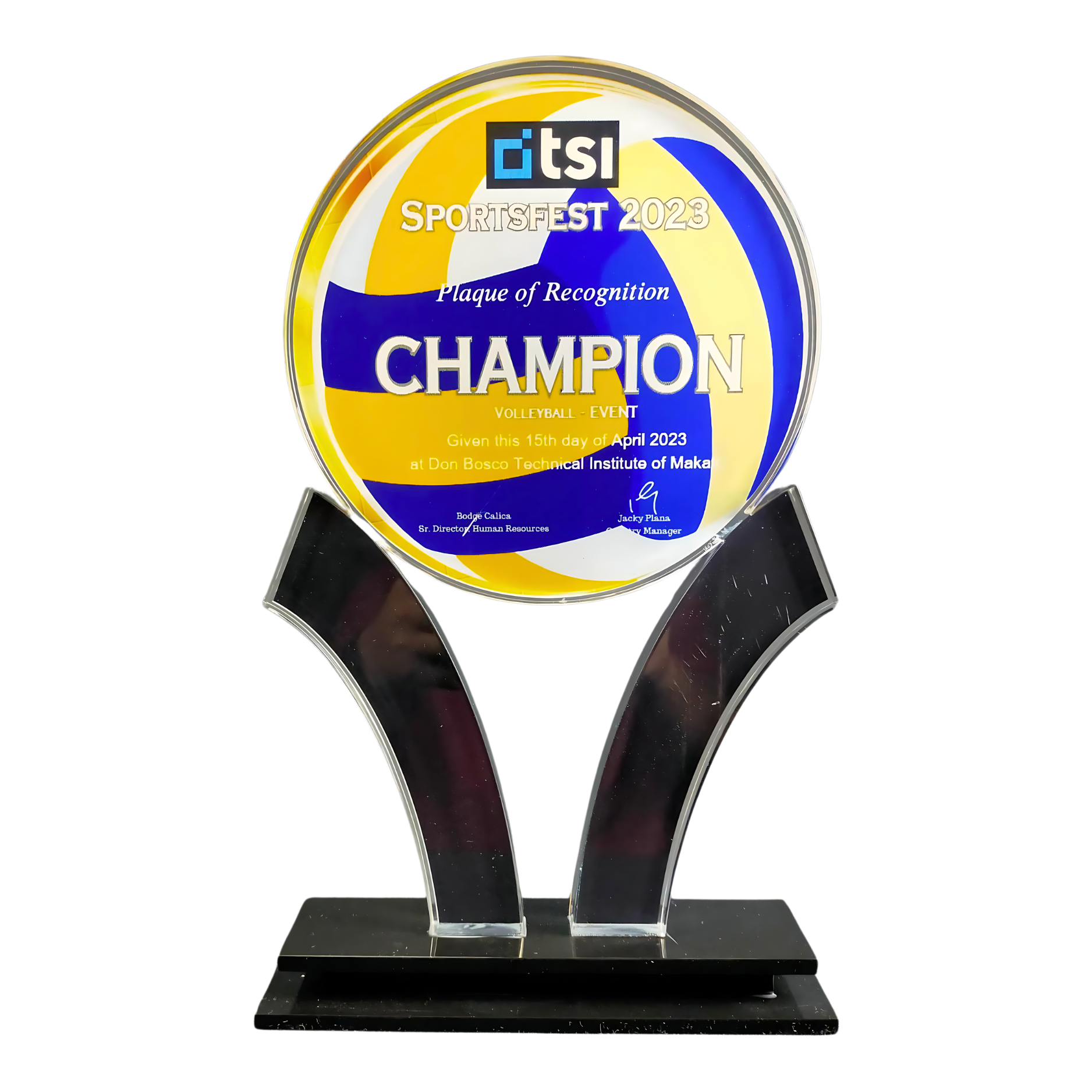 Acrylic Sports Trophies 8013F – Jay C. Designs