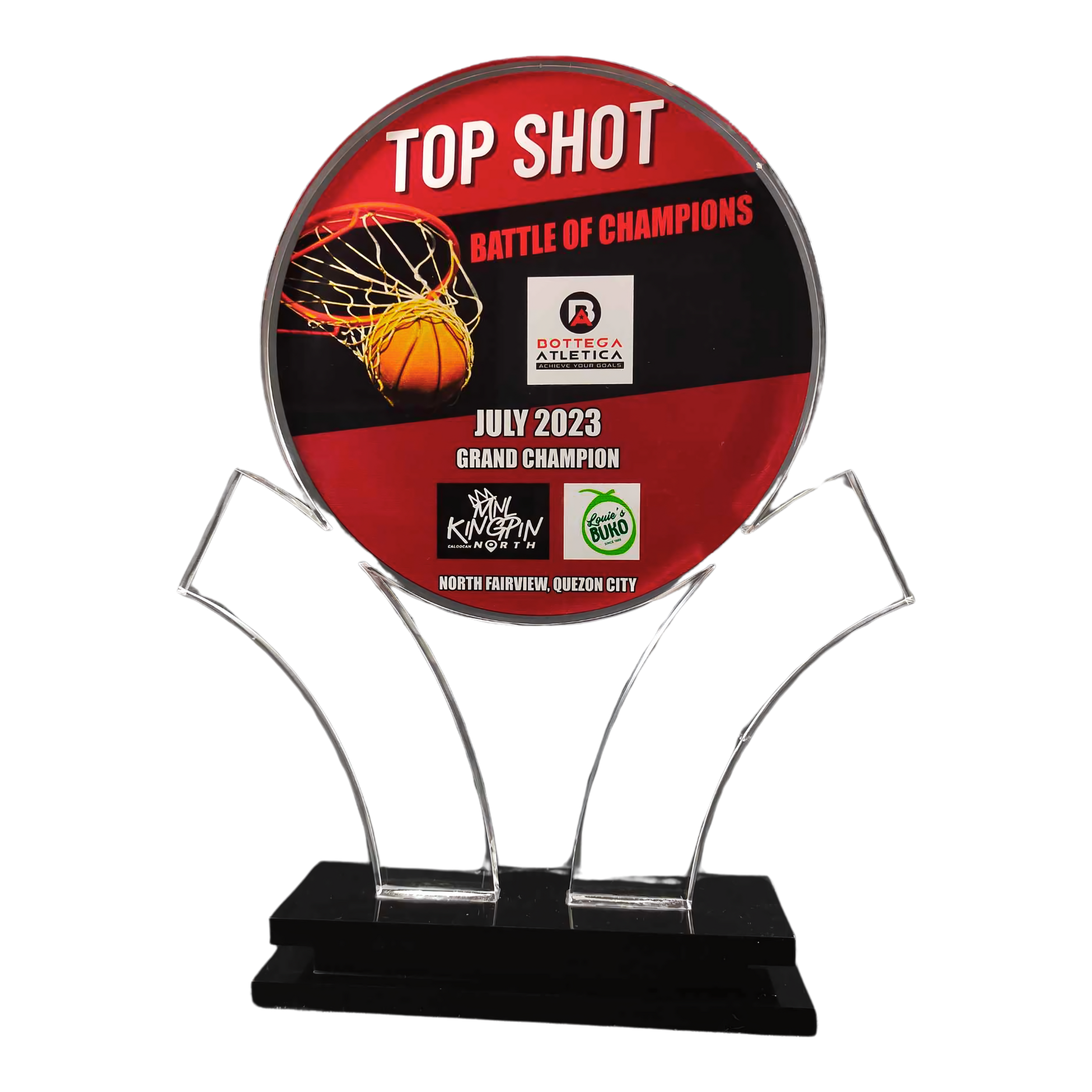 Acrylic Sports Trophies 8013G – Jay C. Designs