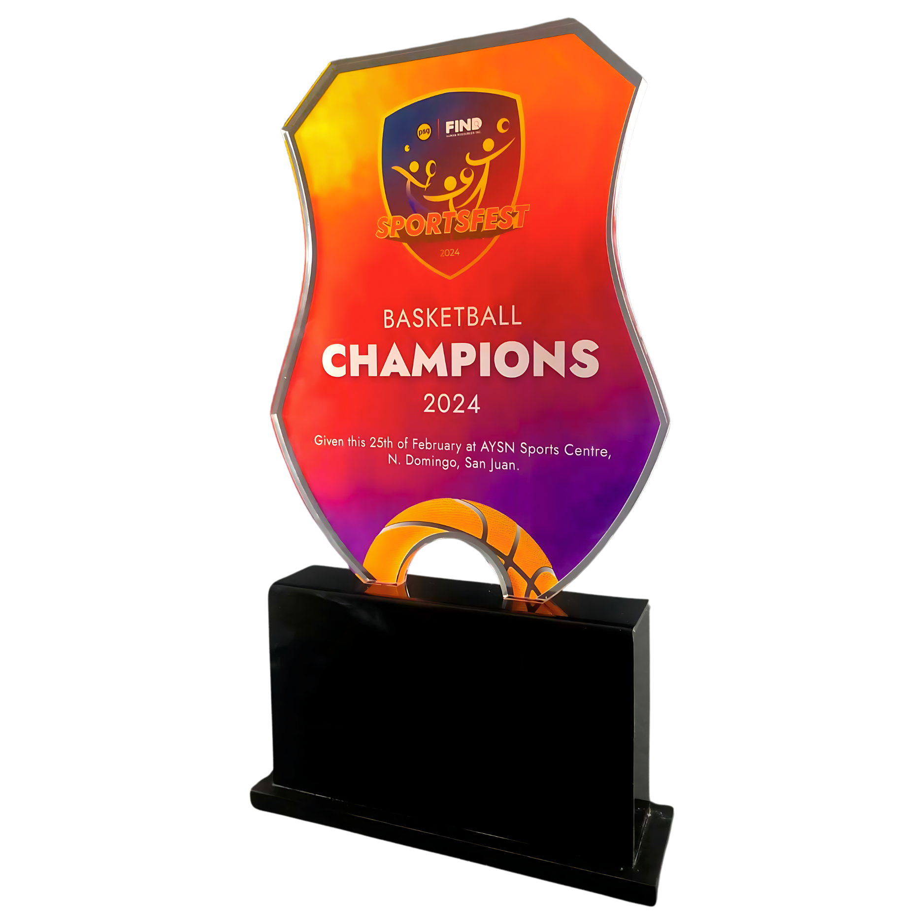 Acrylic Sports Trophies 8058 — Jay C. Designs