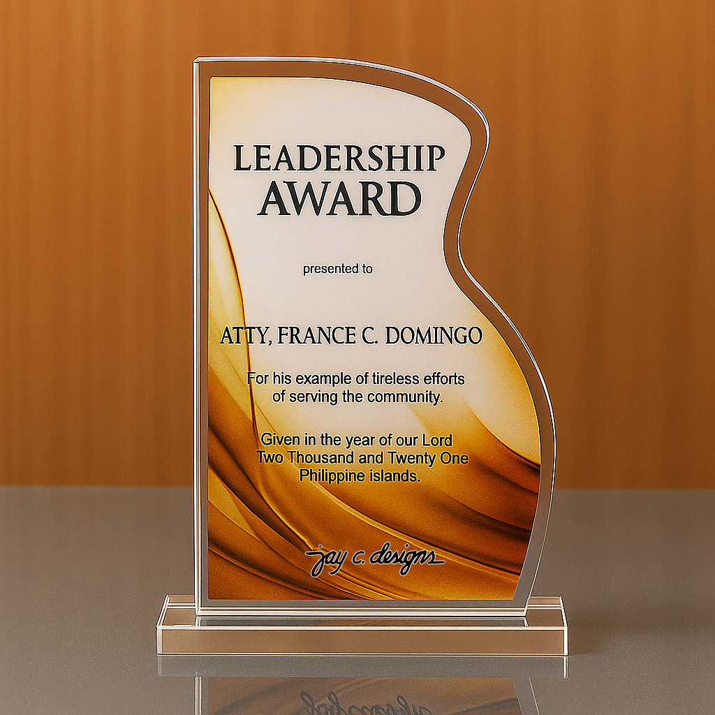 Customize Trophies and Plaques — Jay C. Designs