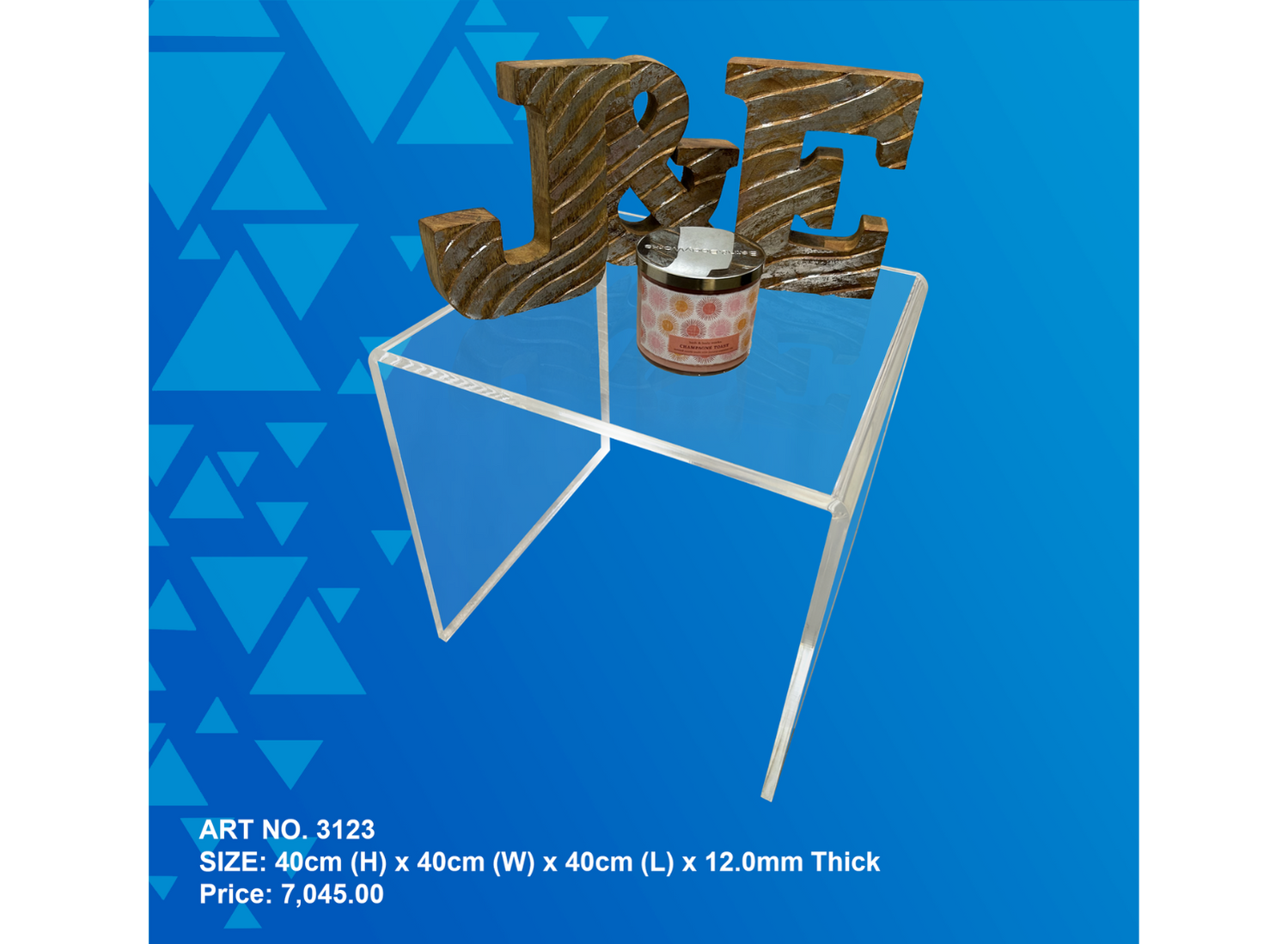 Acrylic Table — Jay C. Designs