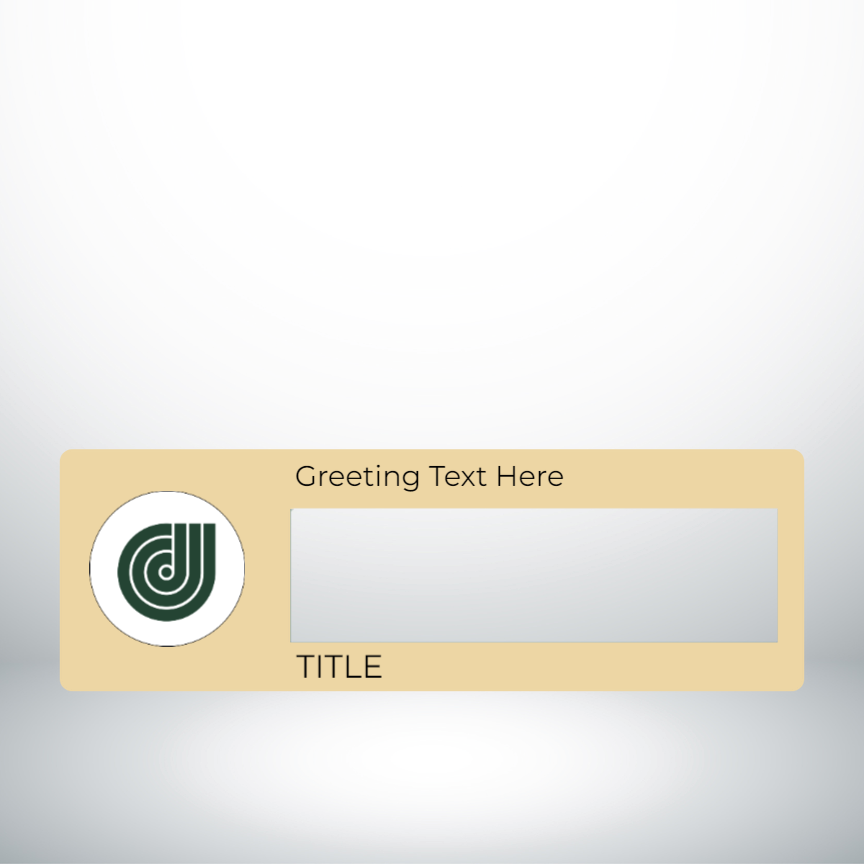 Reusable Customized Acrylic Nametags in the Philippines — Jay C. Designs