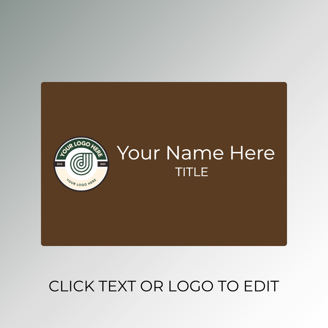 Acrylic Nametag Maker | Design your own Nametag — Jay C. Designs