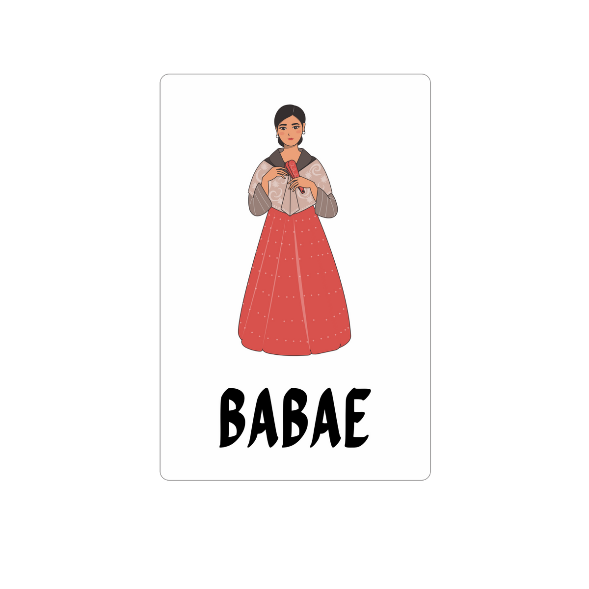 Acrylic Signage - Restroom Sign Babae V2 — Jay C. Designs