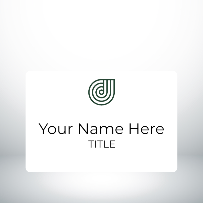 Nameplate Maker — Jay C. Designs