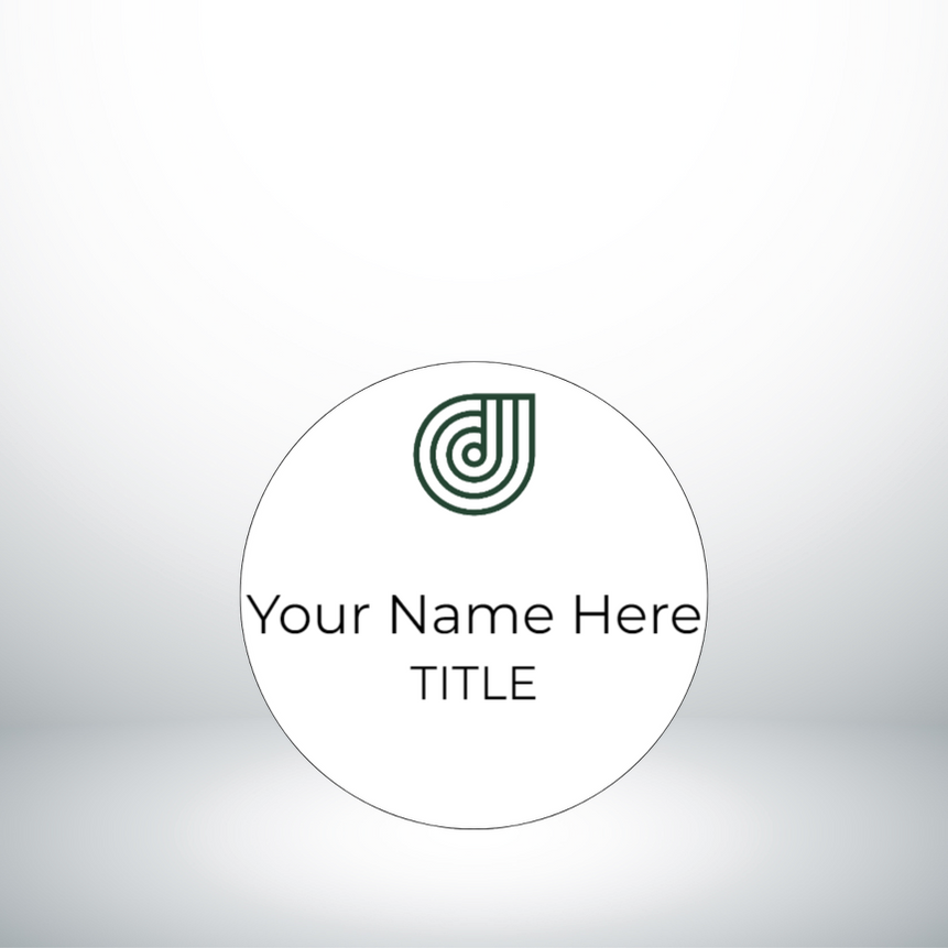 Custom Nameplate — Jay C. Designs