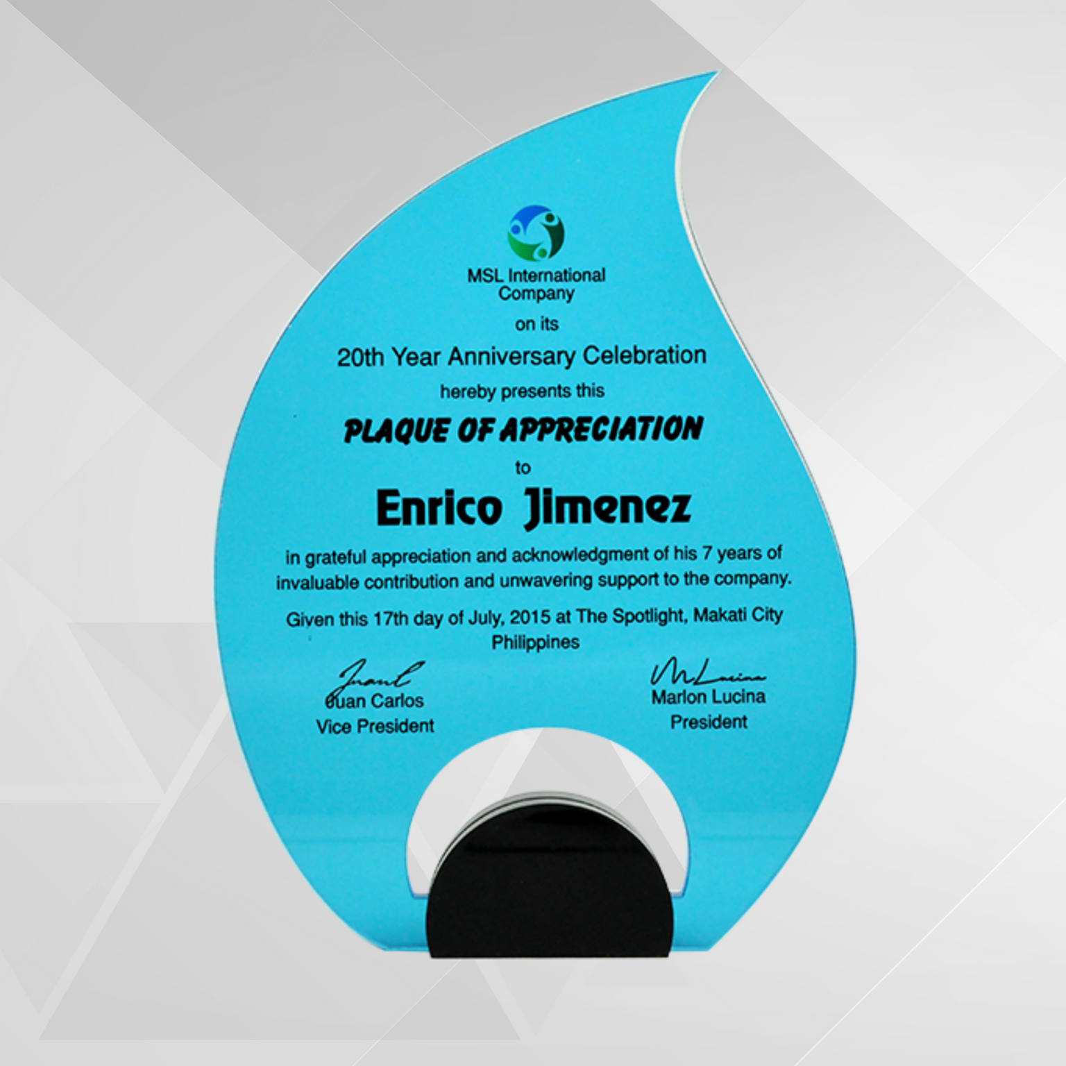 Customize Trophies and Plaques — Jay C. Designs