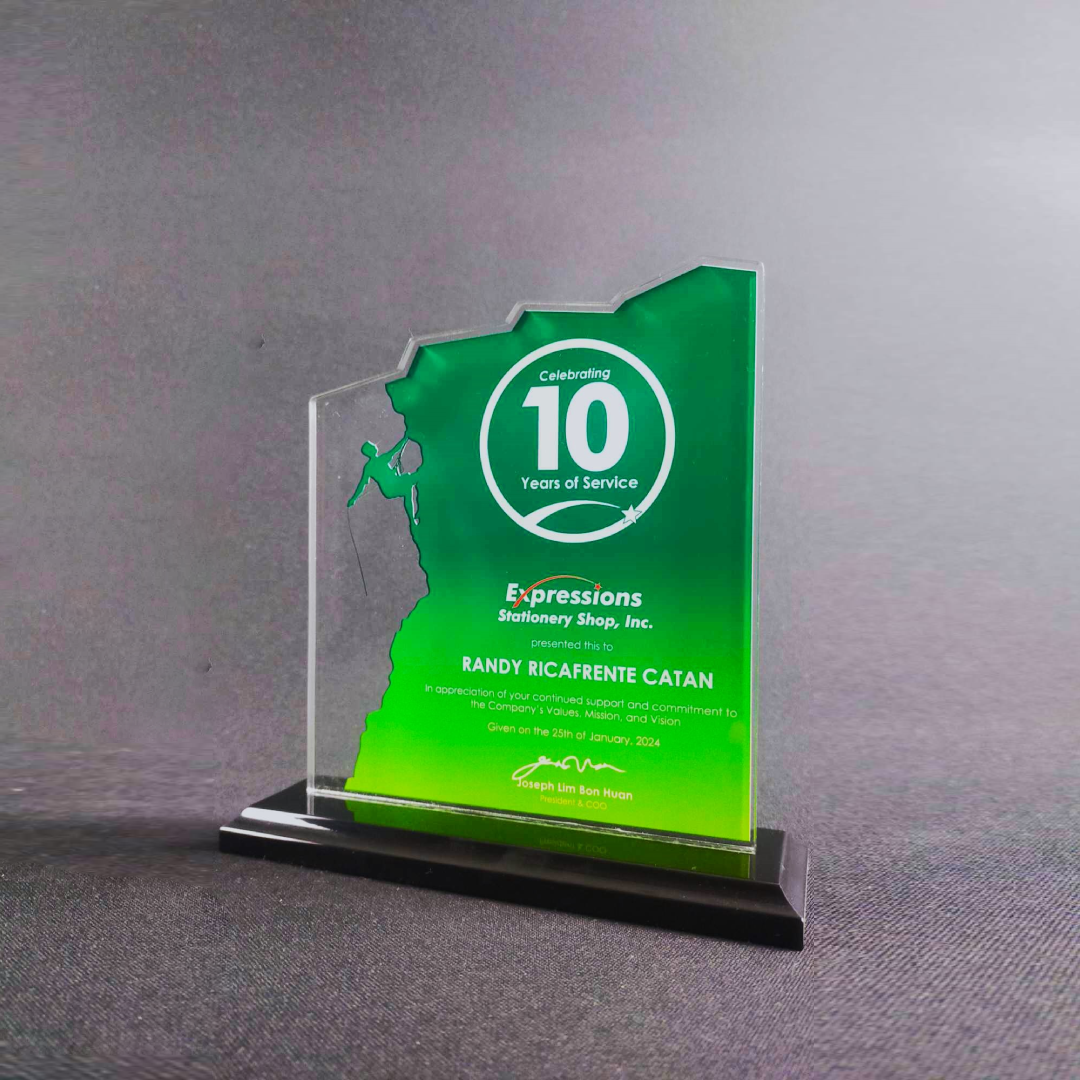 High-quality Acrylic Golf Trophies — Jay C. Designs