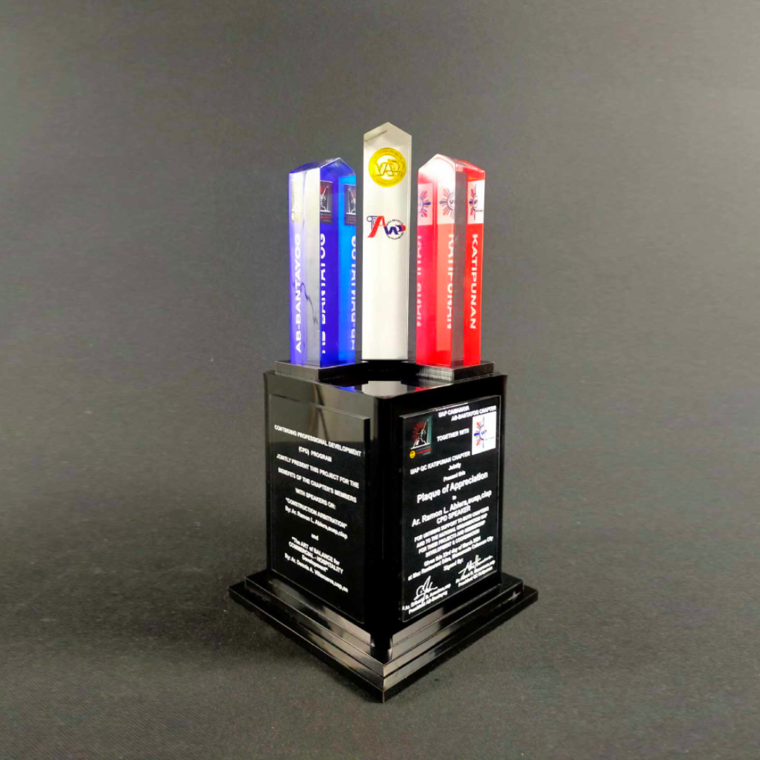 High-quality Acrylic Golf Trophies — Jay C. Designs