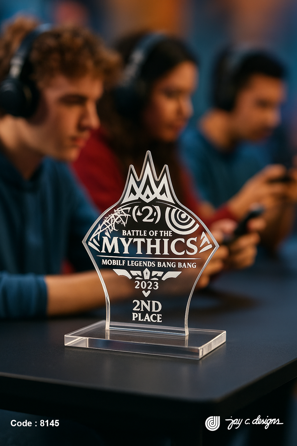 Acrylic Customized Trophies — Jay C. Designs