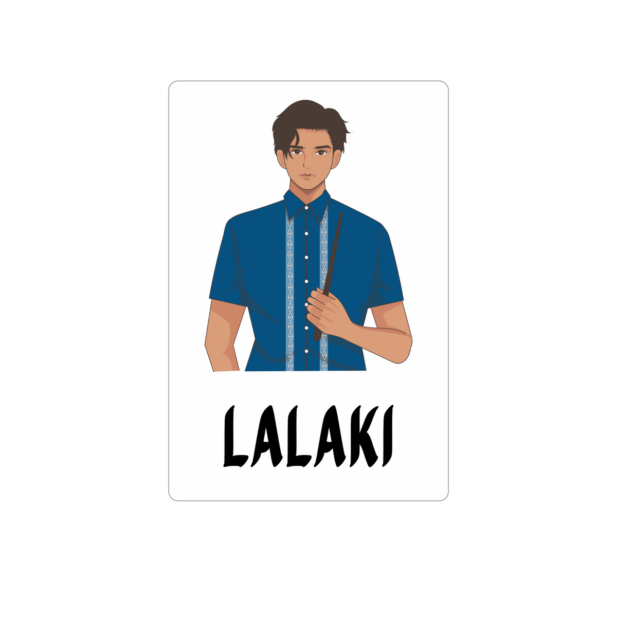 Acrylic Signage - Restroom Sign Lalaki V3 — Jay C. Designs