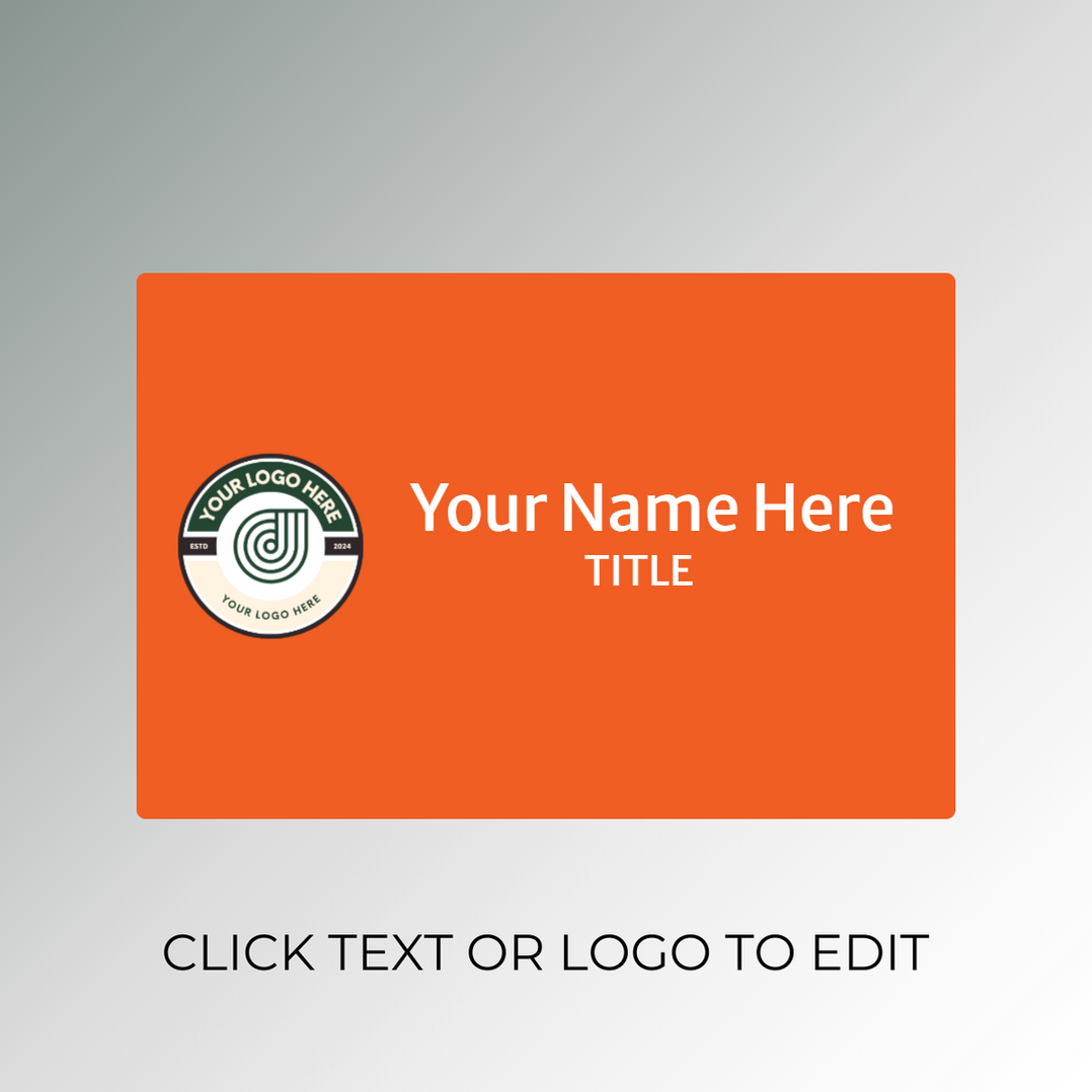 Acrylic Nametag Maker | Design your own Nametag — Jay C. Designs