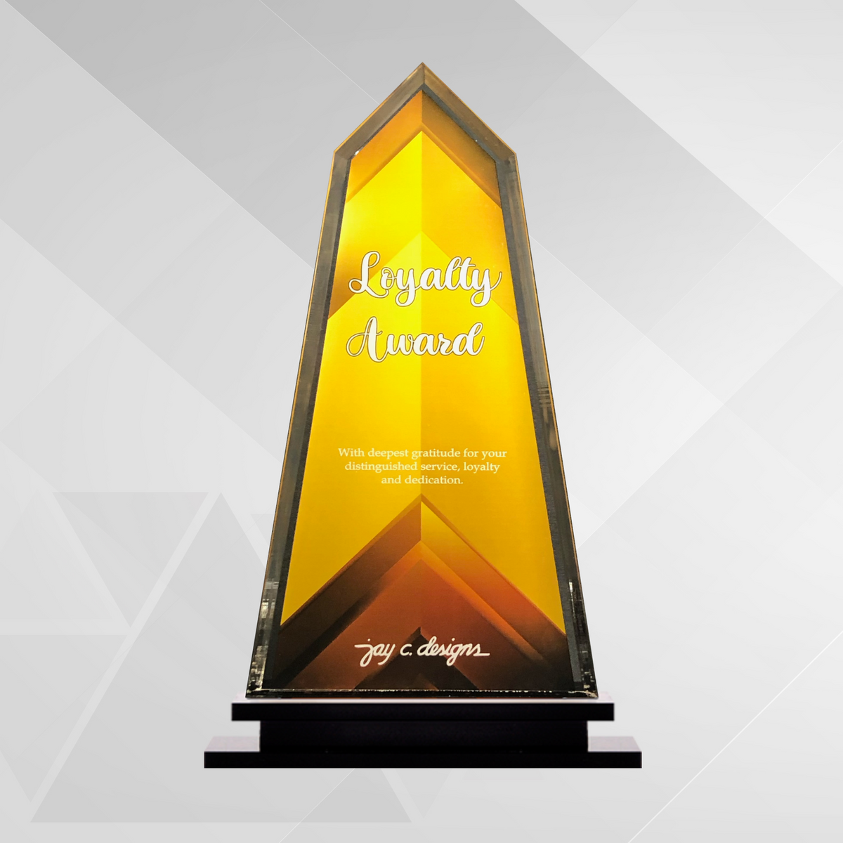 Premium Acrylic Awards | Trophies & Plaques in the Philippines — Jay C ...