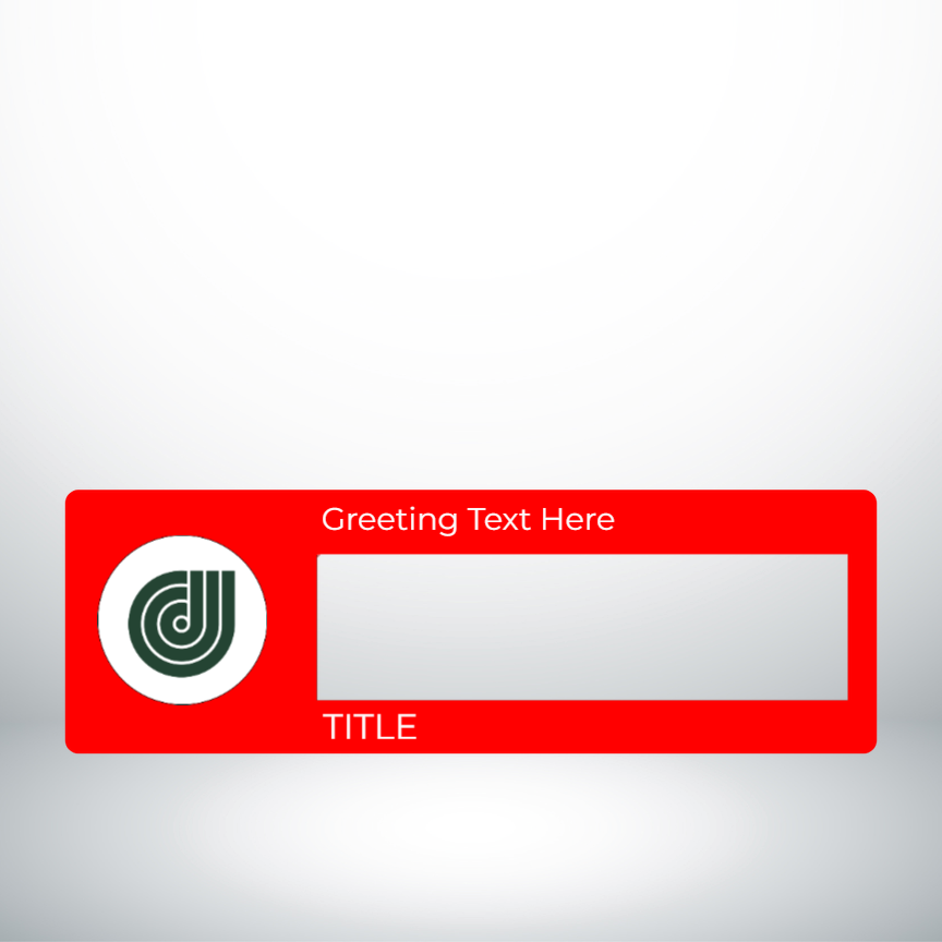 Reusable Customized Acrylic Nametags in the Philippines – Jay C. Designs