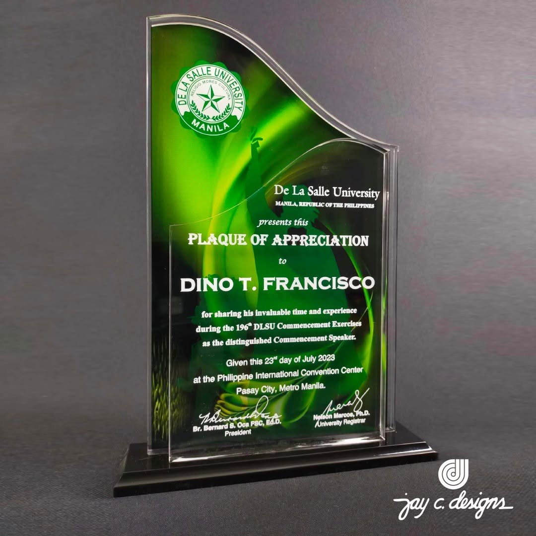 High-quality Acrylic Golf Trophies — Jay C. Designs