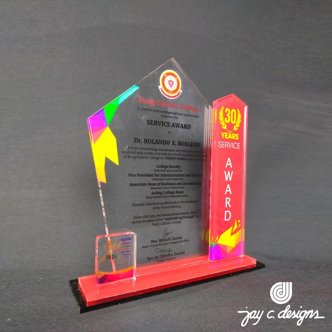 High-quality Acrylic Golf Trophies — Jay C. Designs