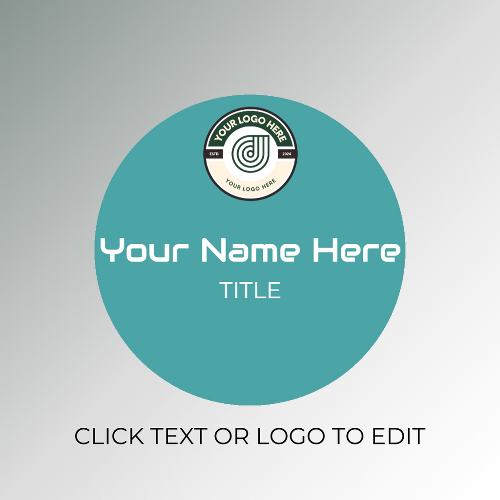 Customized Nametags — Jay C. Designs