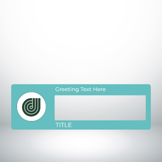 Reusable Customized Acrylic Nametags in the Philippines – Jay C. Designs