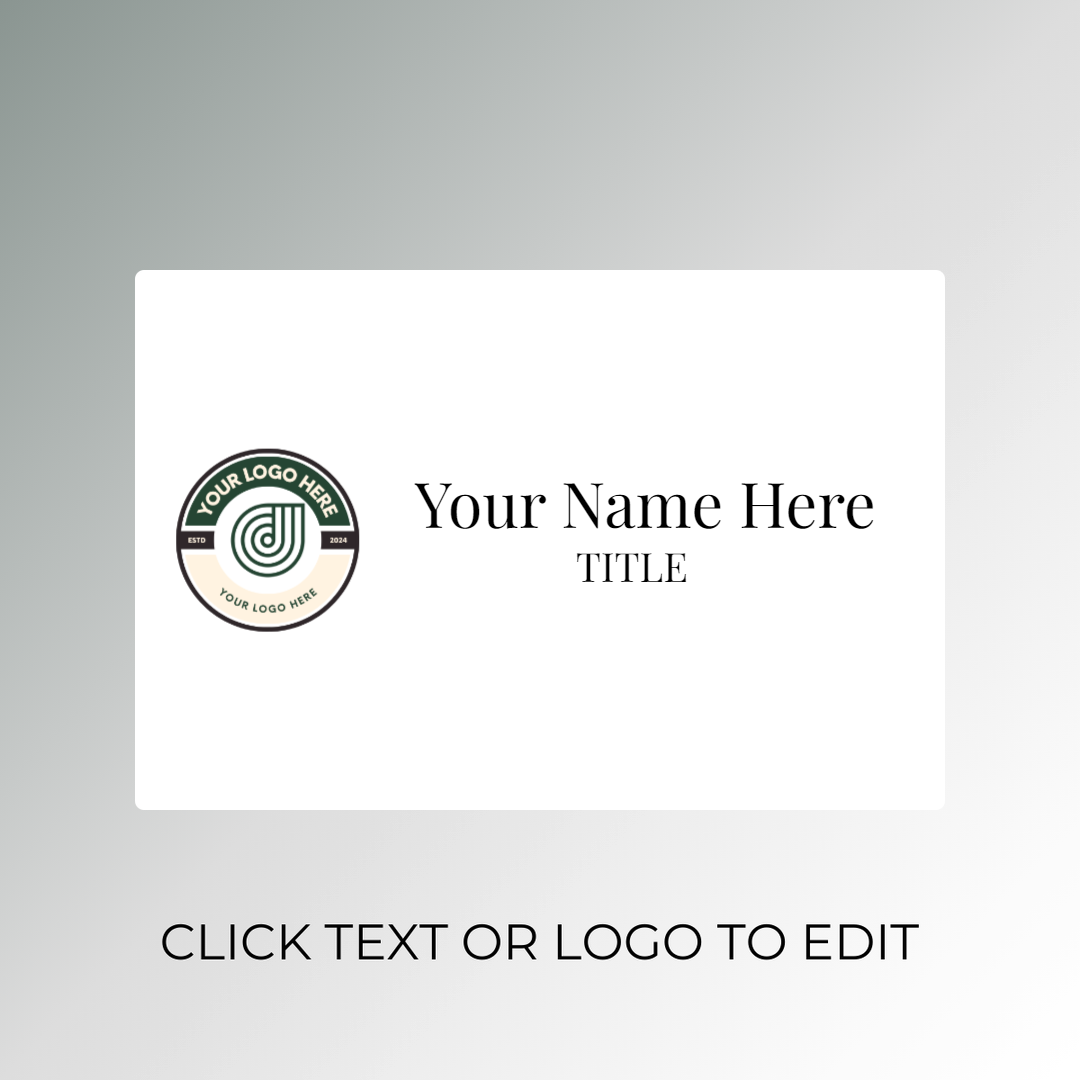 Customized Nametags – Jay C. Designs
