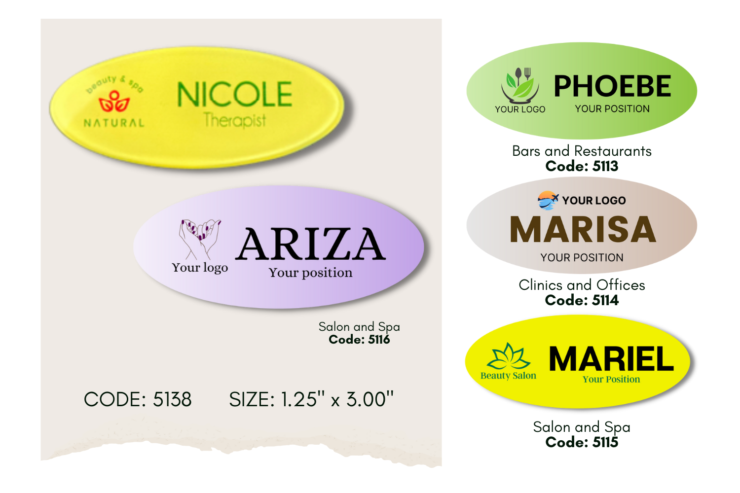 Nametag Philippines – Jay C. Designs