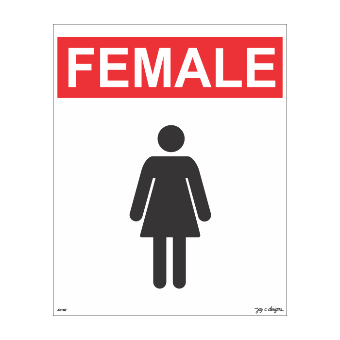 Restroom Sign – Jay C. Designs