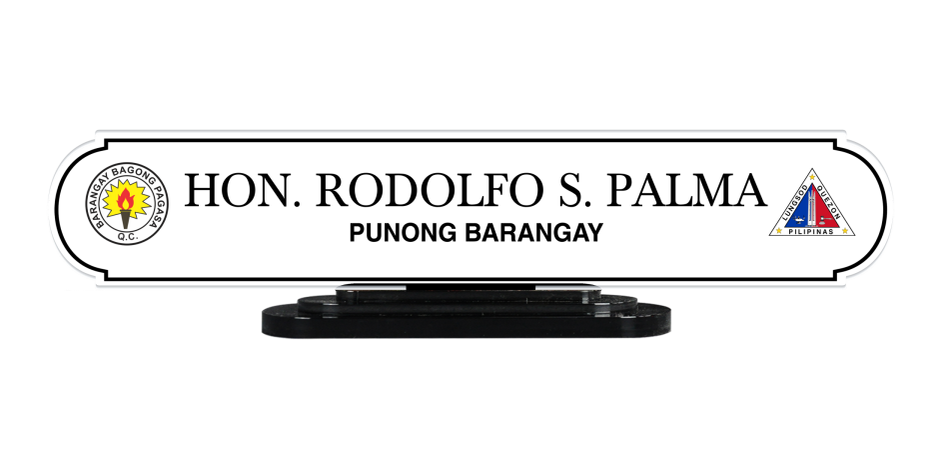 Acrylic Table Name Sign Supplier Philippines — Jay C. Designs