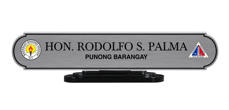 Acrylic Products Maker Philippines - Table Name Sign 2004 – Jay C. Designs