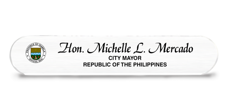 Premium Acrylic Table Name Plate – Jay C. Designs