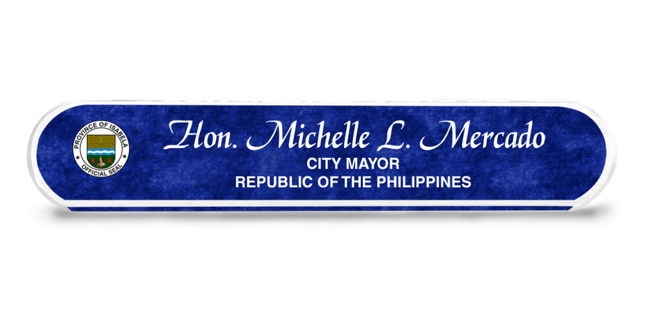 Premium Acrylic Table Name Plate — Jay C. Designs