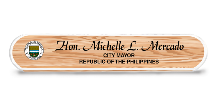 Premium Acrylic Table Name Plate – Jay C. Designs