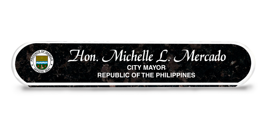 Premium Acrylic Table Name Plate – Jay C. Designs