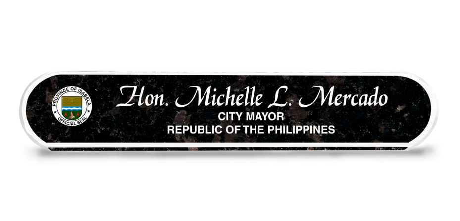 Premium Acrylic Table Name Plate — Jay C. Designs