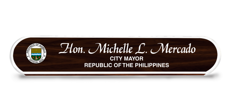 Premium Acrylic Table Name Plate — Jay C. Designs