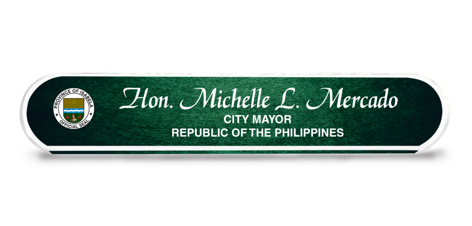 Premium Acrylic Table Name Plate – Jay C. Designs