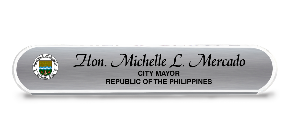 Premium Acrylic Table Name Plate – Jay C. Designs