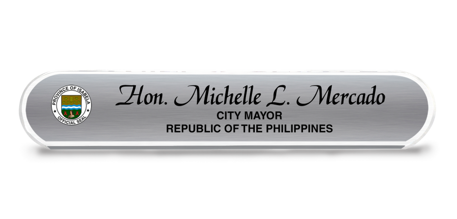 Premium Acrylic Table Name Plate — Jay C. Designs