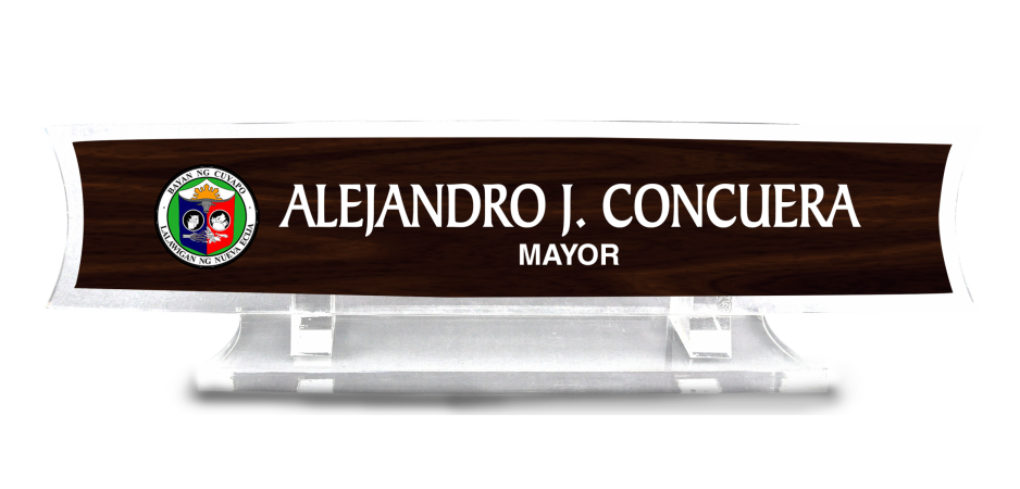 Acrylic Table Name Sign Supplier Philippines – Jay C. Designs