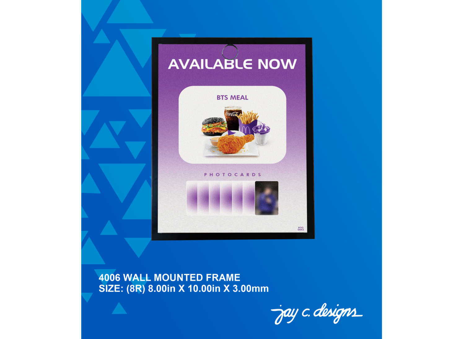 Acrylic Frame Philippines - Wall Mounted — Jay C. Designs