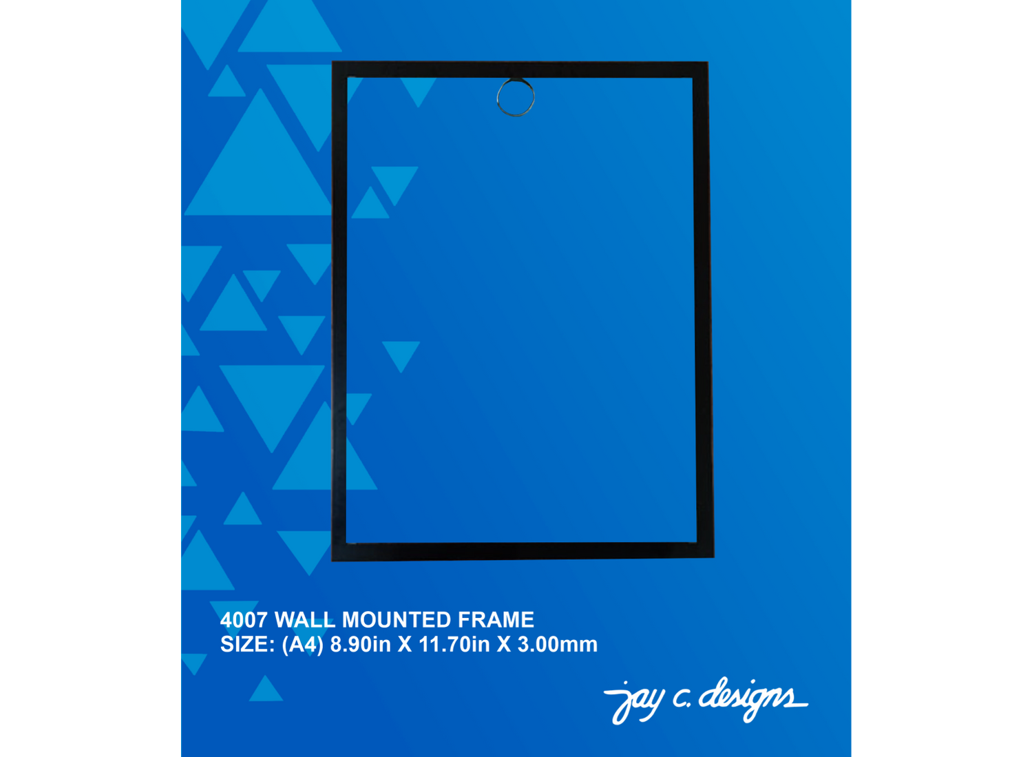 Acrylic Wall Frame — Jay C. Designs